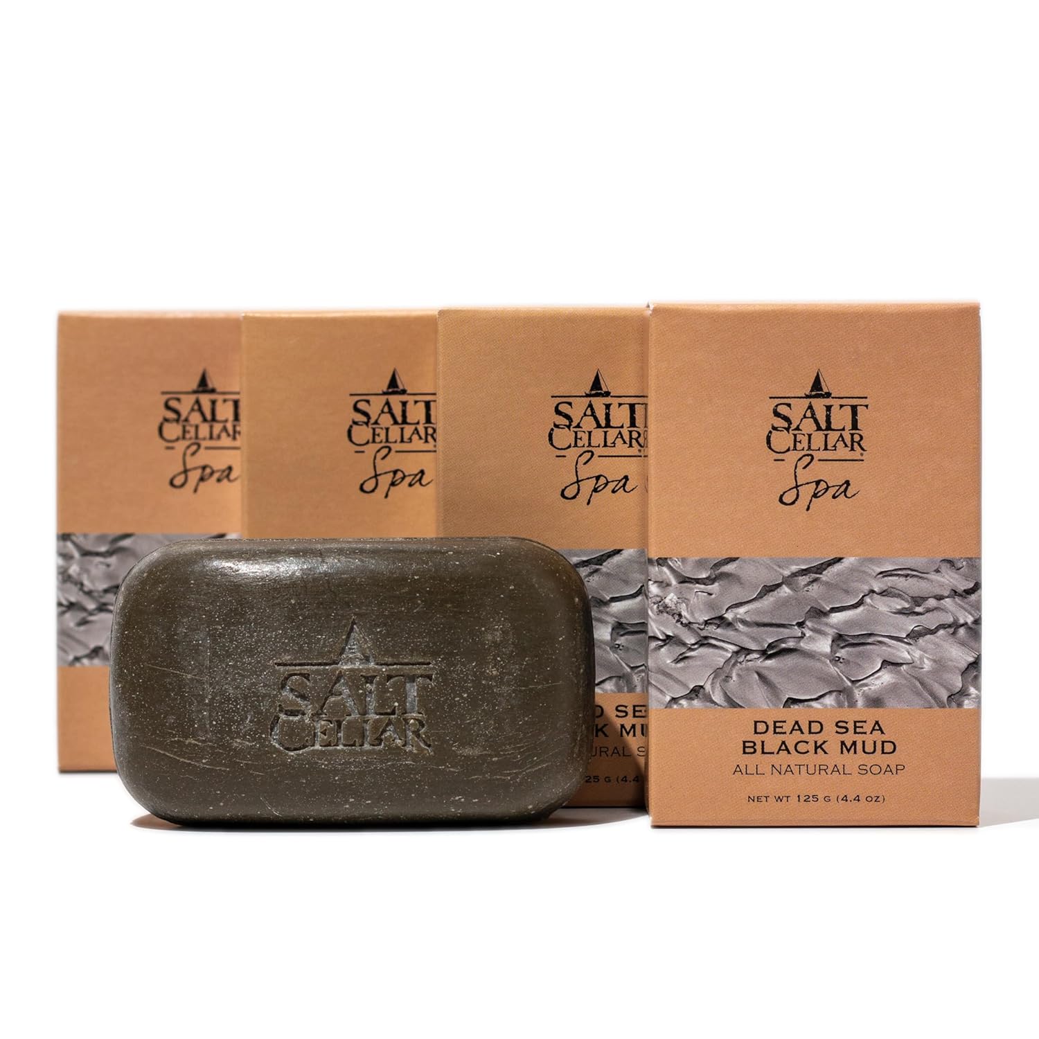 Dead Sea Mud Soap - Pack of 4 – The Salt Cellar